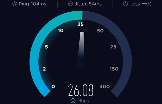 刚用金山卫士测了下速：2.6MB/秒 – 孙威的阳光海